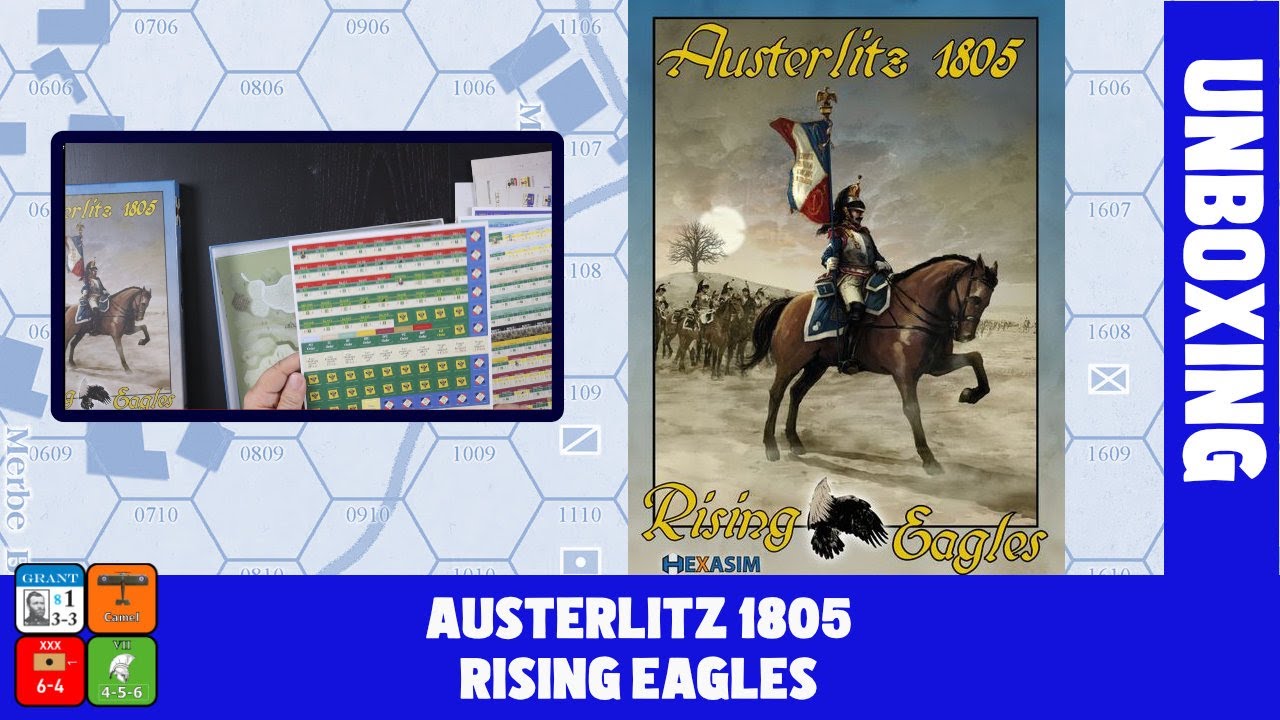 Austerlitz 1805 Rising Eagles Unboxing - YouTube
