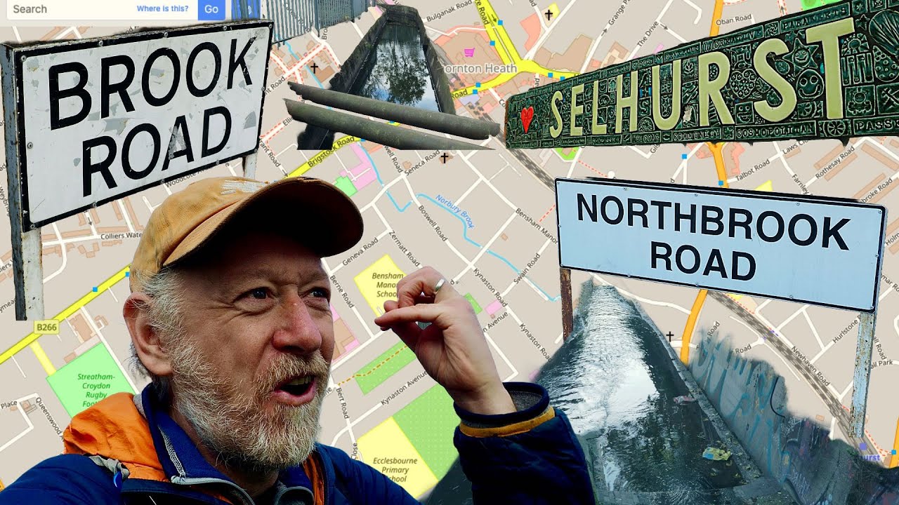 Discovering the Norbury Brook | South London River Walk (4K) - YouTube