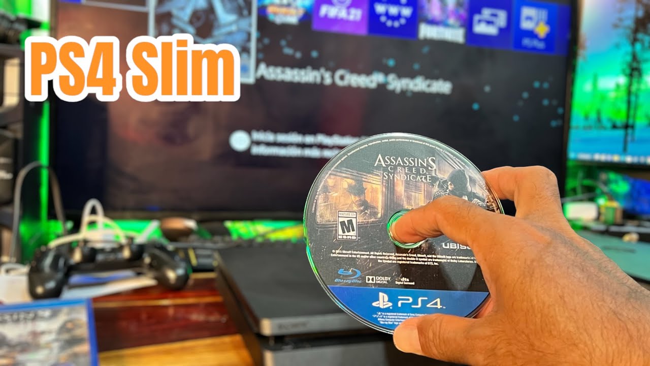 Cómo introducir un Disco a PS4 Slim de manera apropiada ? - YouTube