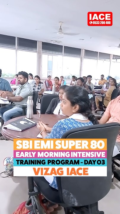 SBI EMI SUPER 80 - Day 03 | Vizag IACE - YouTube