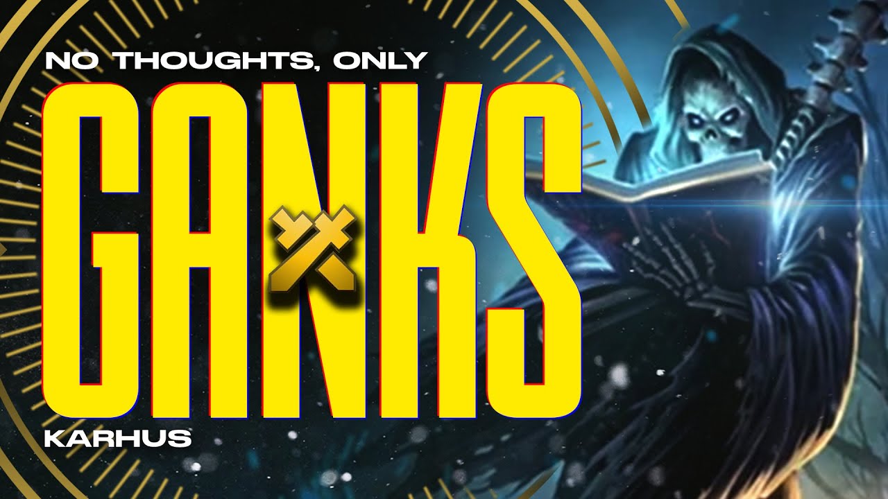 NEW JUNGLE HACK? 英雄联盟 NO FARMING ONLY GANKING WITH KARTHUS - YouTube