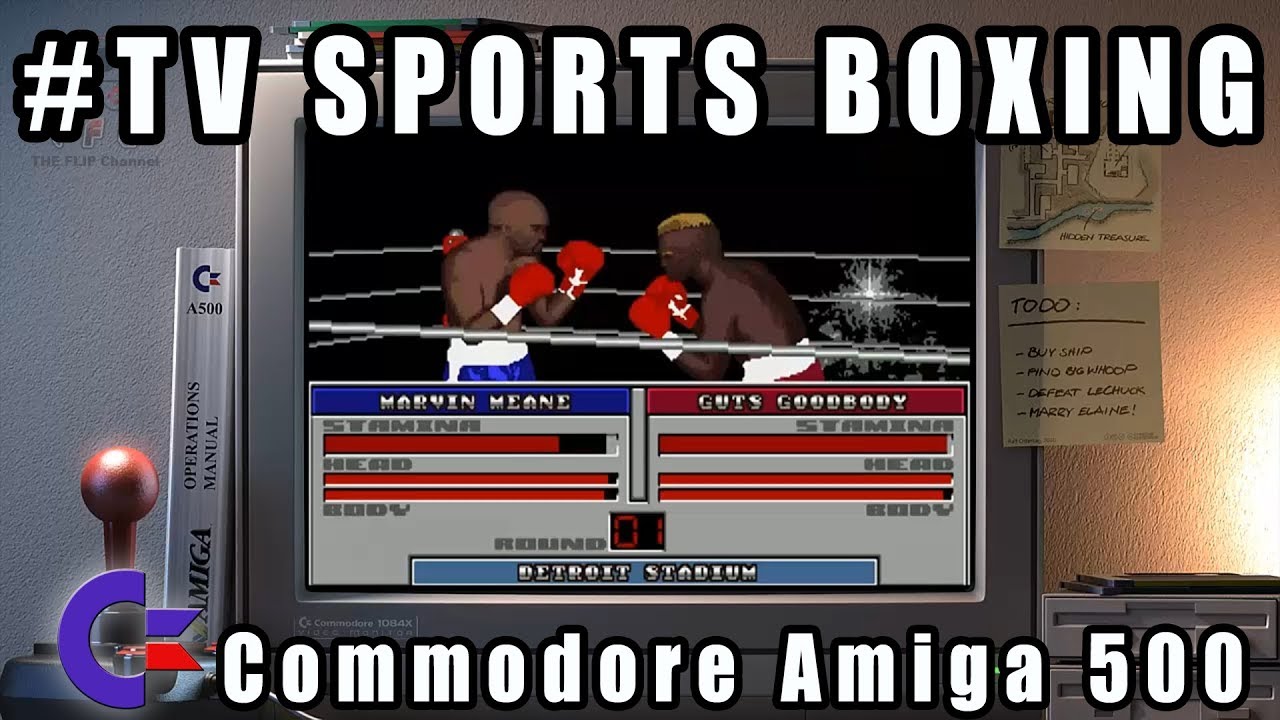 TV Sports: Boxing - Commodore Amiga 500 Gameplay Demo - YouTube