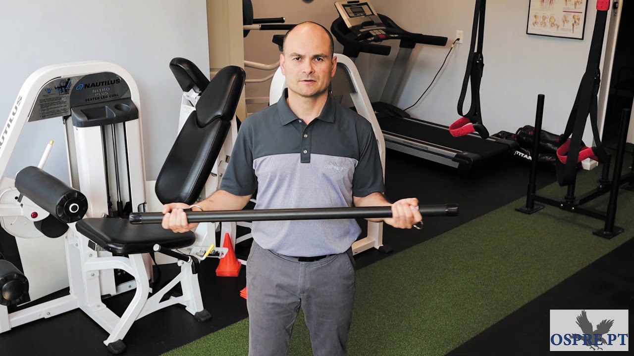 AROM External Rotation - YouTube