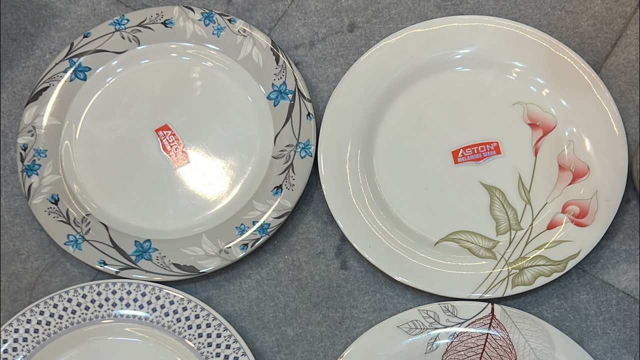 Dinner set 72 pieces - YouTube