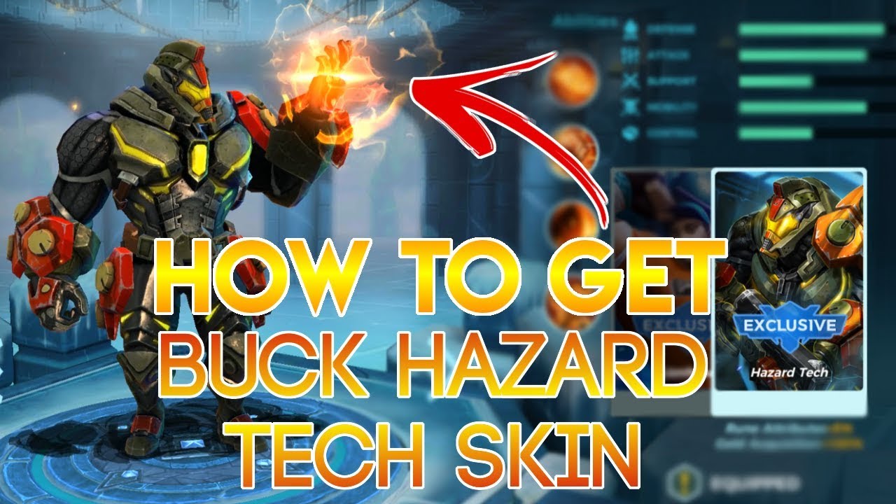 How To Get FREE Buck Hazard Tech Skin │ Paladins Strike - YouTube