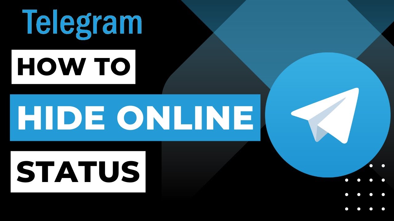 How to Hide Online Status on Telegram | 2023 - YouTube