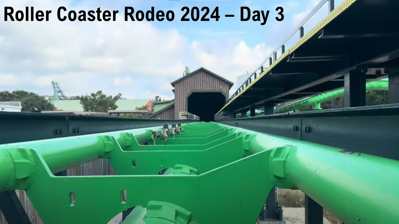 Roller Coaster Rodeo Day 3 at Six Flags Fiesta Texas | Roller Coaster ...