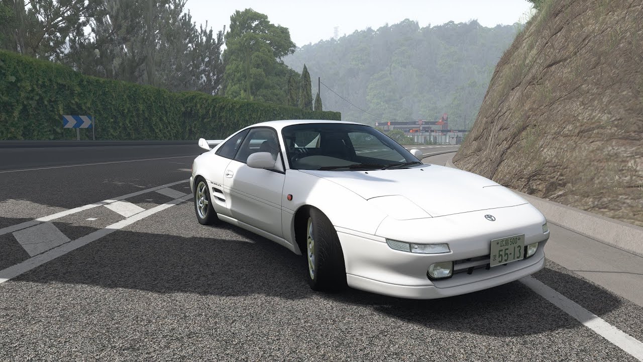 1997 Toyta MR2 GT-S Touge Arrabassada Uphill - YouTube