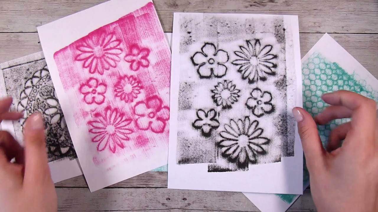 Ink Rubbings - Fun Technique With Not Many Supplies! Including Finished ...