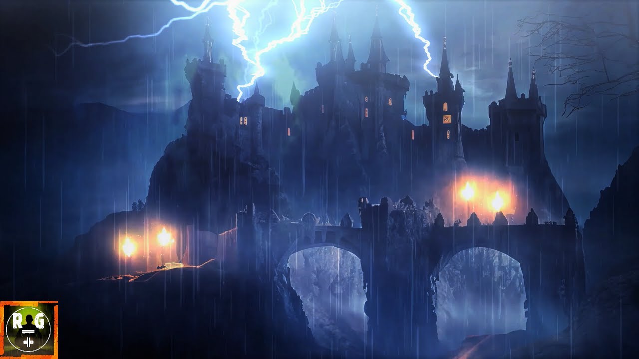 Intense Thunderstorm Noises with Heavy Rain and Powerful Thunder Sounds ...