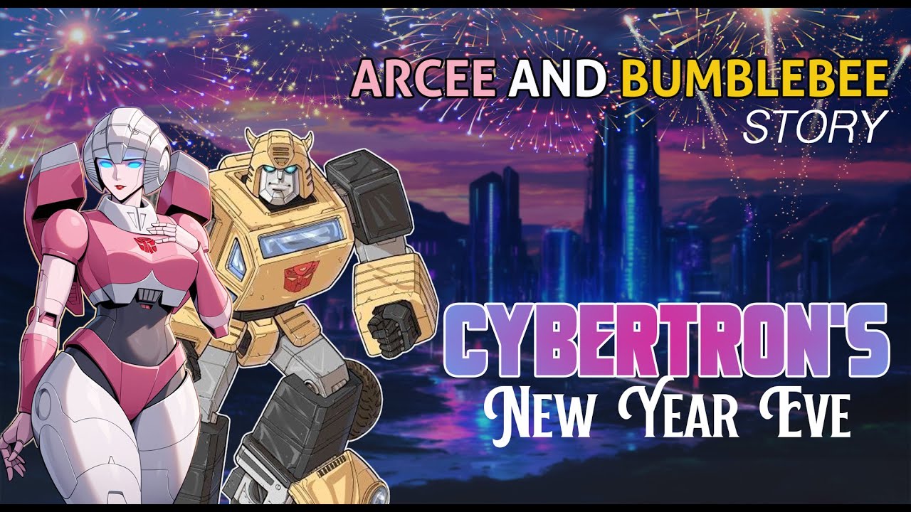 Bumblebee and Arcee Celebrating Peace on Cybertron: New Year’s Eve ...
