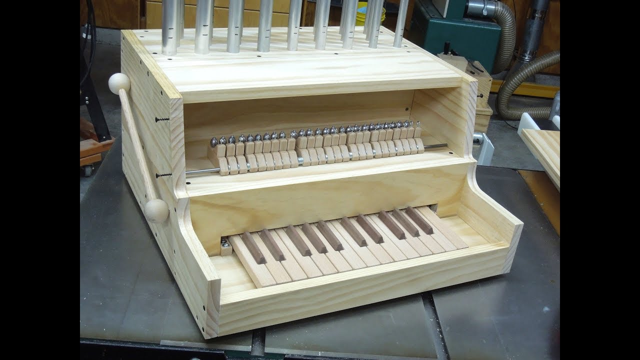 Mini Calliope Part 2 – Keyboard & Rockers - YouTube