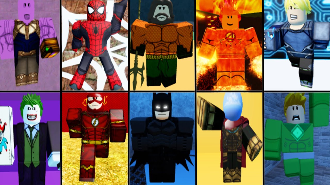 How To Get 15 BADGES in Find The Superheroes - ROBLOX - YouTube