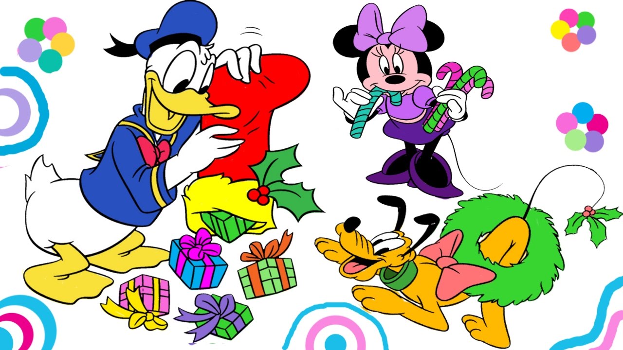 Daisy Duck Christmas Clipart