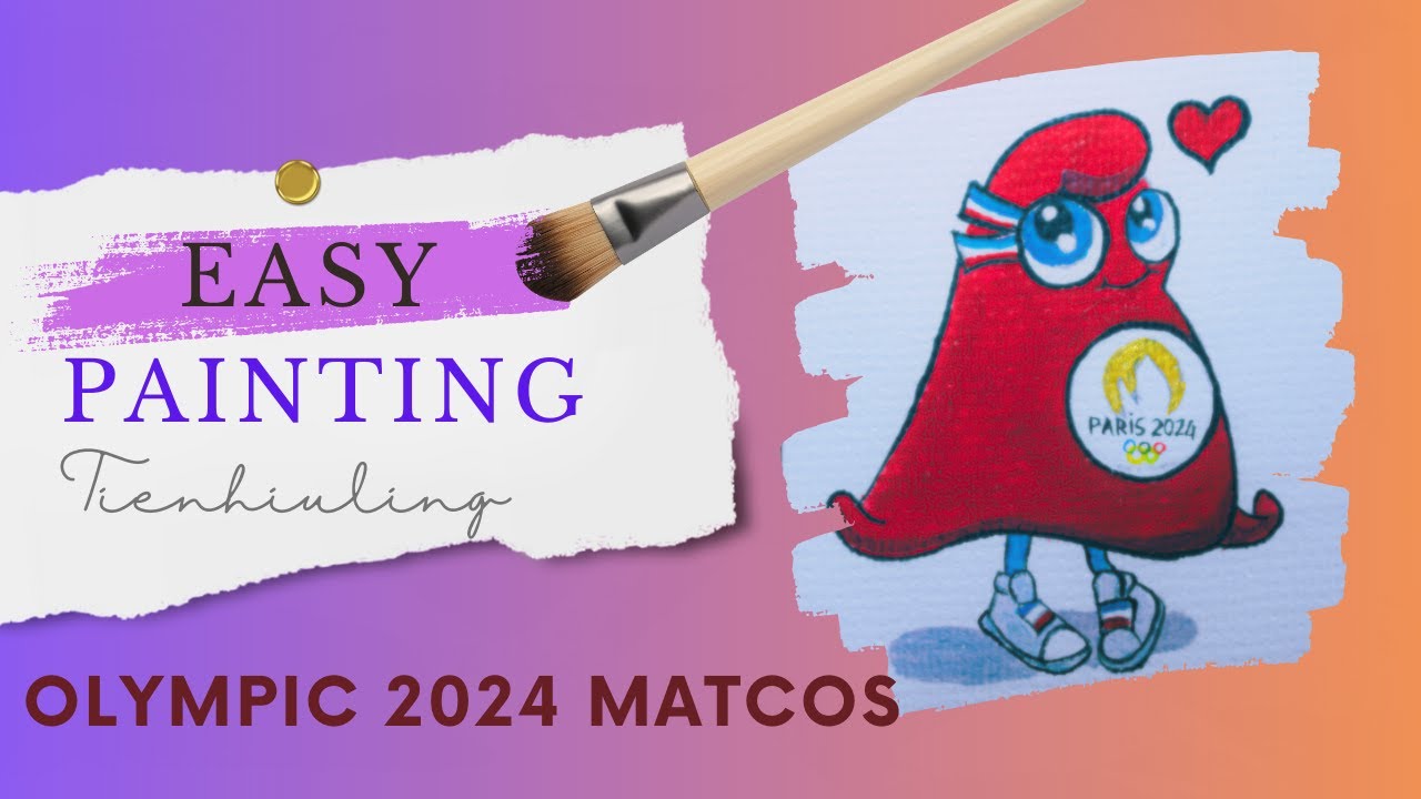 Step-by-Step Guide: Draw the Phryges (Paris 2024 Mascot) - YouTube