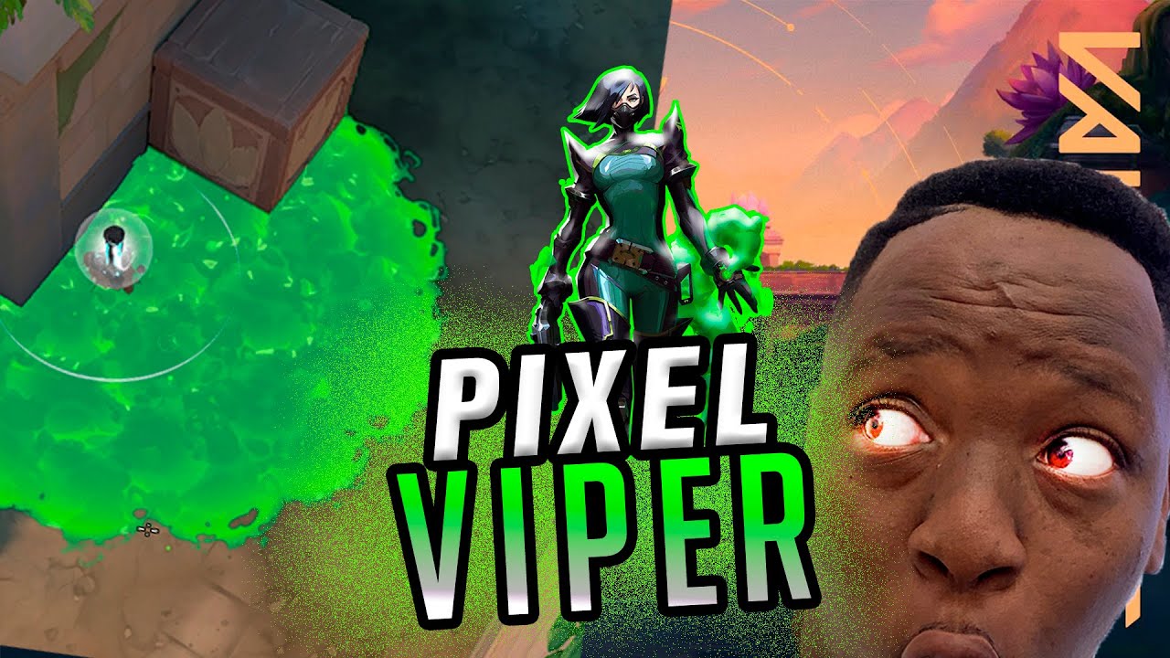 PIXEL DE VIPER NO MAPA LOTUS - YouTube