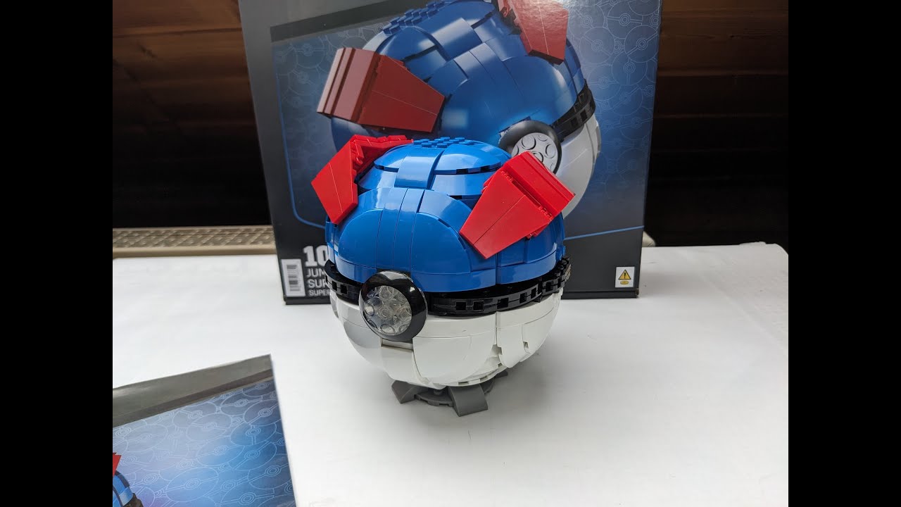 MEGA Pokemon HMW04 - Super Pokeball + Vergleich mit Pokeball (Lego ...