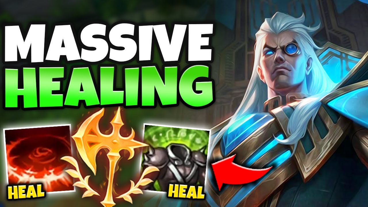 WTF?! SUPER HEALING SWAIN TOP CAN TANK ENDLESSLY! (INFINITE SUSTAIN ...