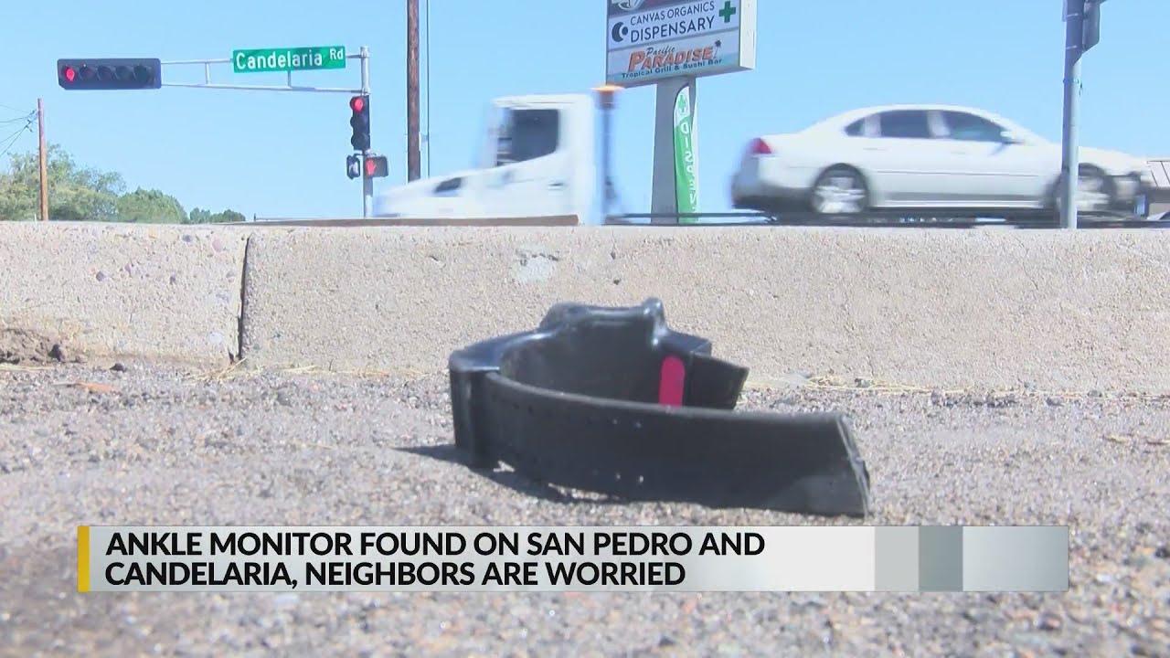 Ankle GPS tracking device found cut and abandoned in Albuquerque ...