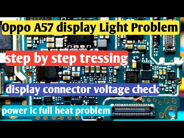 Oppo A57 Display Light Problem Solution Jumper Ways Mobile, 53% OFF