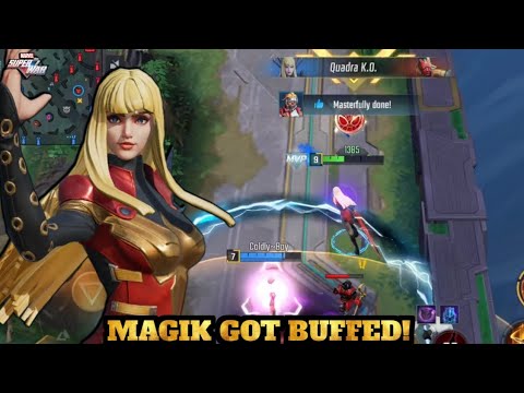 Magik GOT BUFFED! UNNECESSARY OR WHAT? MARVEL Super War - YouTube