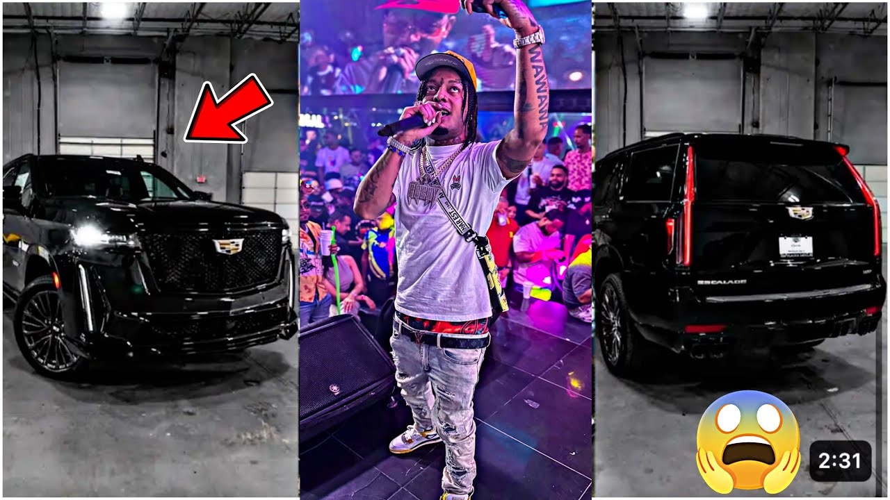 Rochy RD Le Muestra La Cadillac Escalde 2025 Al Jefe De La Policía Para ...