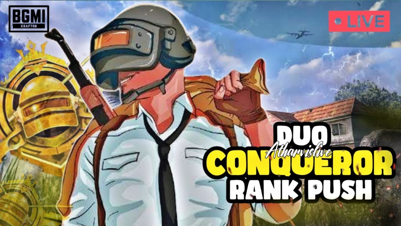 🔥1600 Rank duo conqueror rank push tips and tricks C2s15 #bgmilive ...