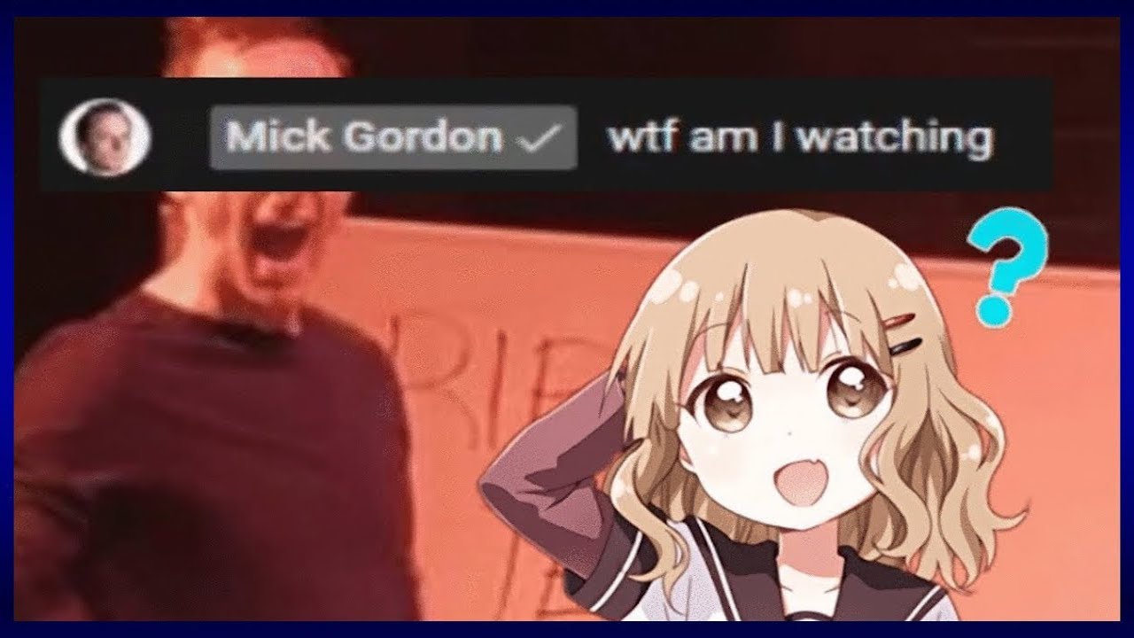 MICK GORDON REACTS TO ANIME - YouTube