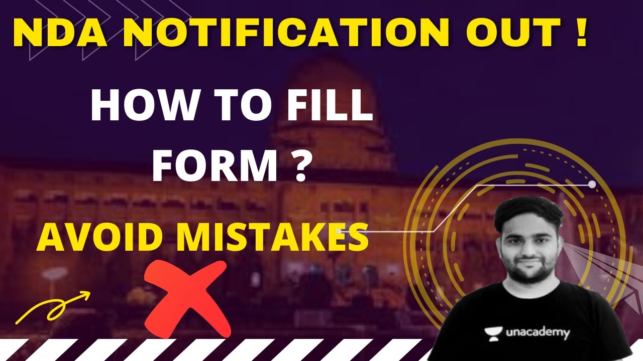 NDA NOTIFICATION OUT 😊 I HOW TO FILL ? AVOID MISTAKES I #NDA_FORM #NDA ...