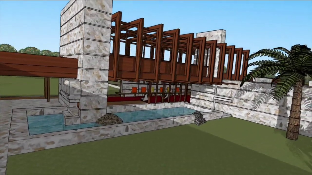 Upton Residence designed by Paul Schweikher and Winston Elting (1950 ...