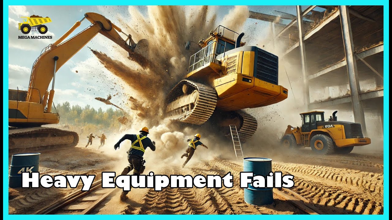 Dangerous Idiots Fastest Truck & Heavy Equipment Fails Driving, Extreme ...