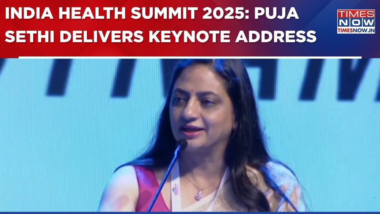 WATCH - Puja Sethi's Welcome Address At Times Network India Health ...