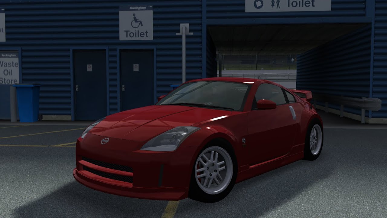 LFS / Nissan 350z / lfslazy / tweak / full pack - YouTube
