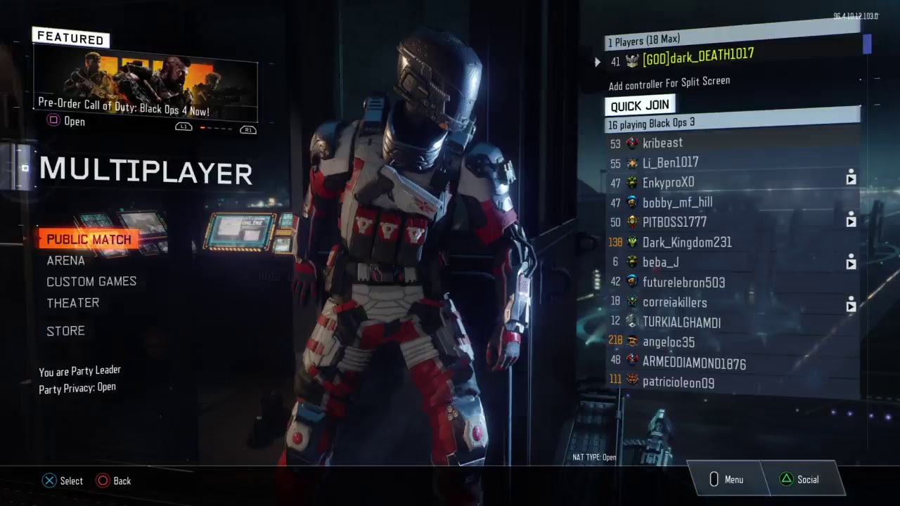 STARTING BTW CLAN BLACK OPS 3!! - YouTube
