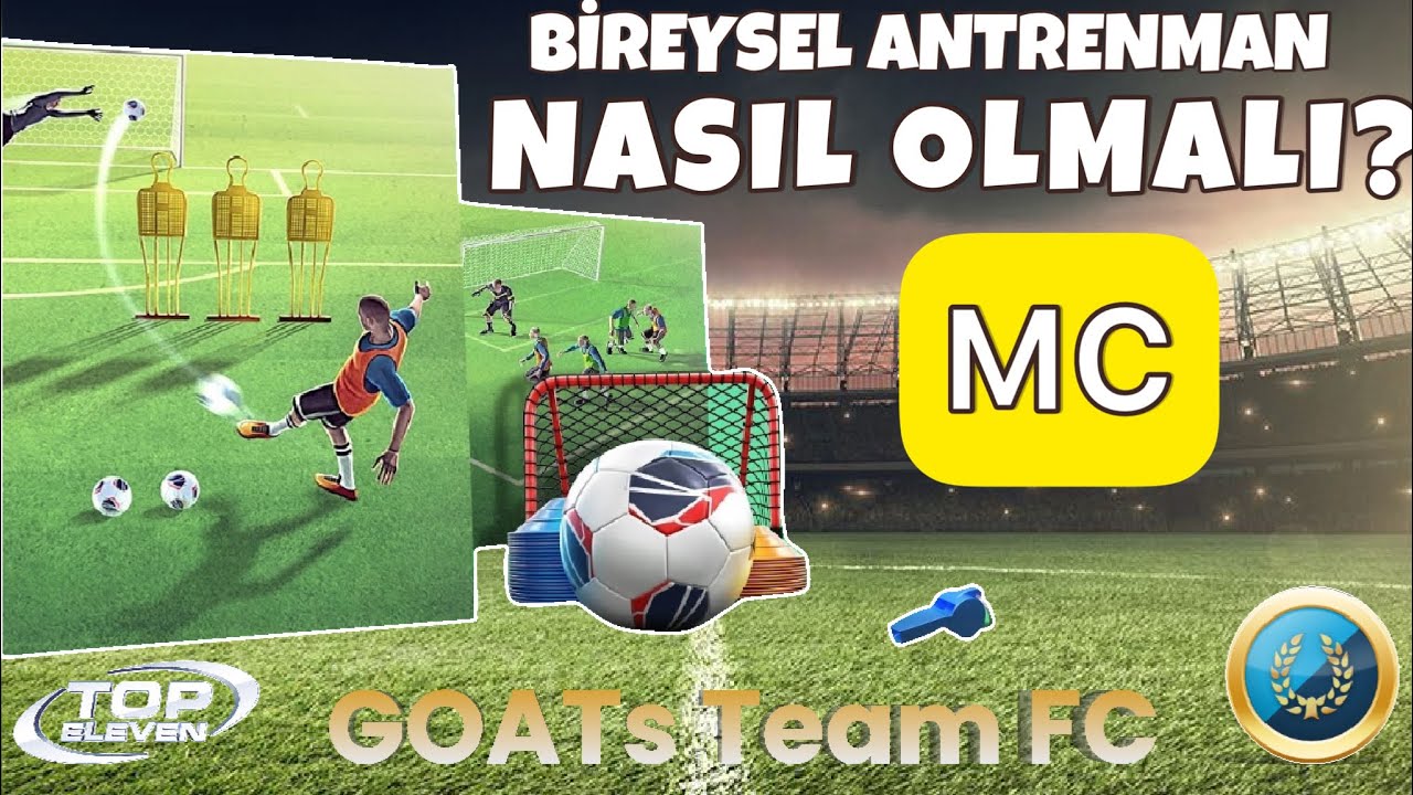 MC ORTA SAHA ANTRENMANI ⚽️ Top Eleven | GOATs Team FC 🐐 - YouTube