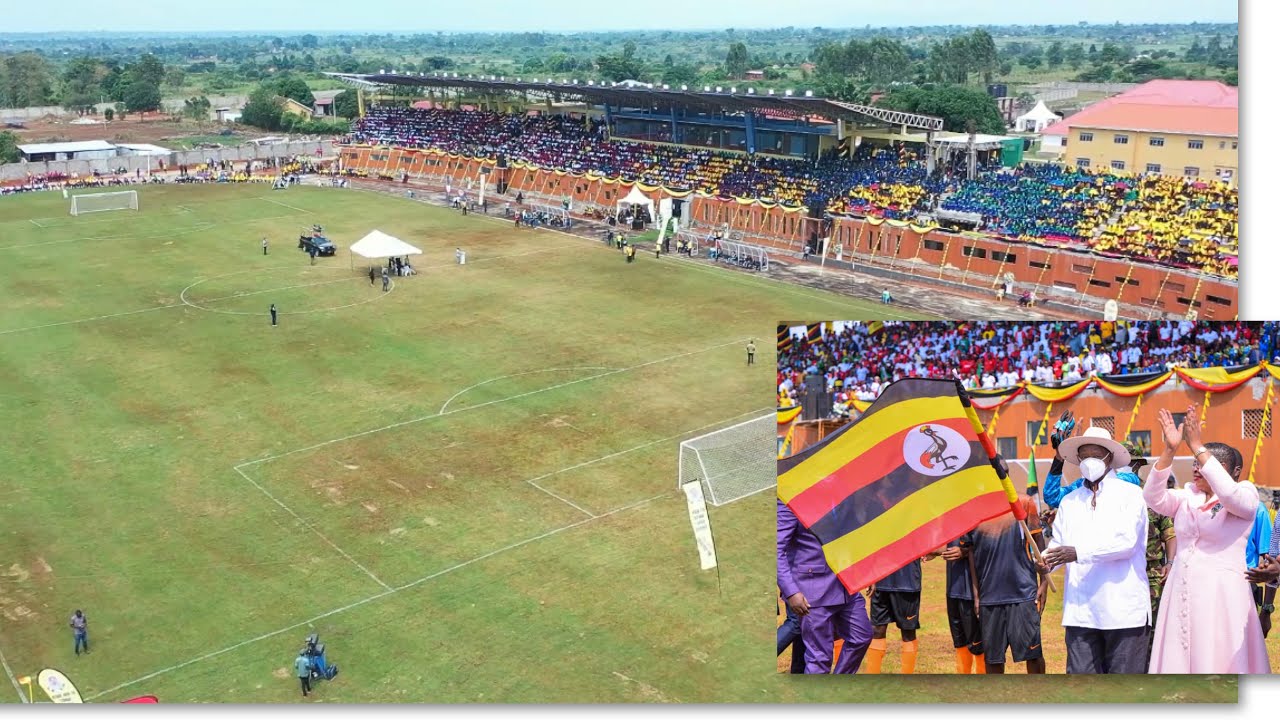 Museveni opens Speaker Anita Among’s mega sports park in Bukedea. - YouTube