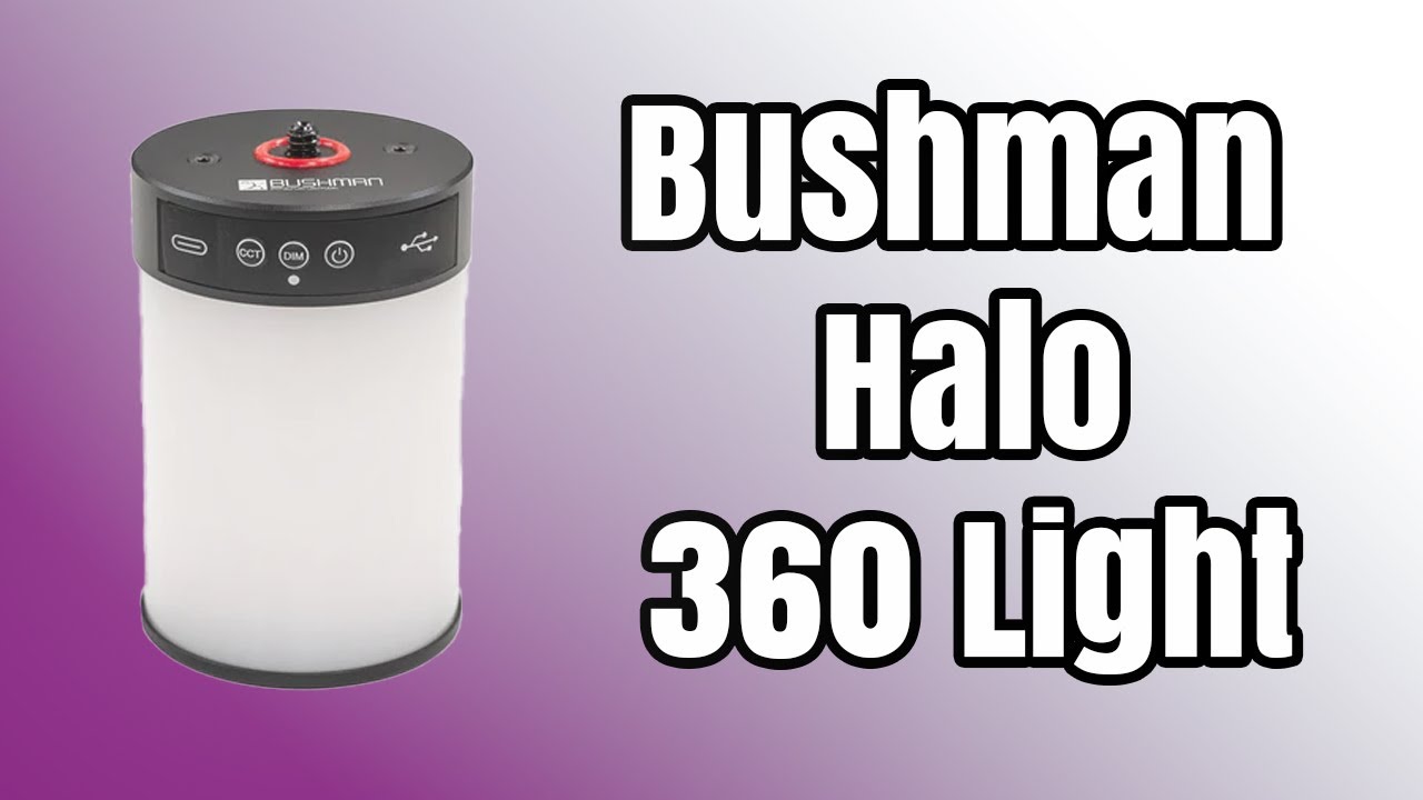 Bushman Halo 360 Light Perfect Light for all 360 Camera! - YouTube