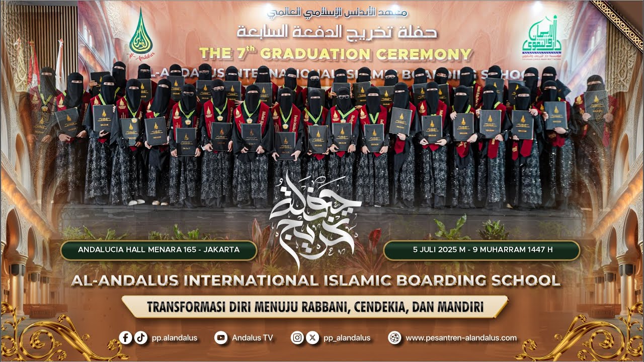 The 7th Graduation Ceremony - Pesantren Islam Internasional Al-Andalus ...