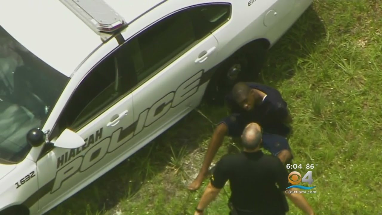 3 Men In Custody After Robbery, Chase In Hialeah - YouTube