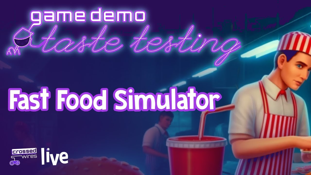 Working Fast Food | Demo Taste Testing [Fast Food Simulator] - YouTube