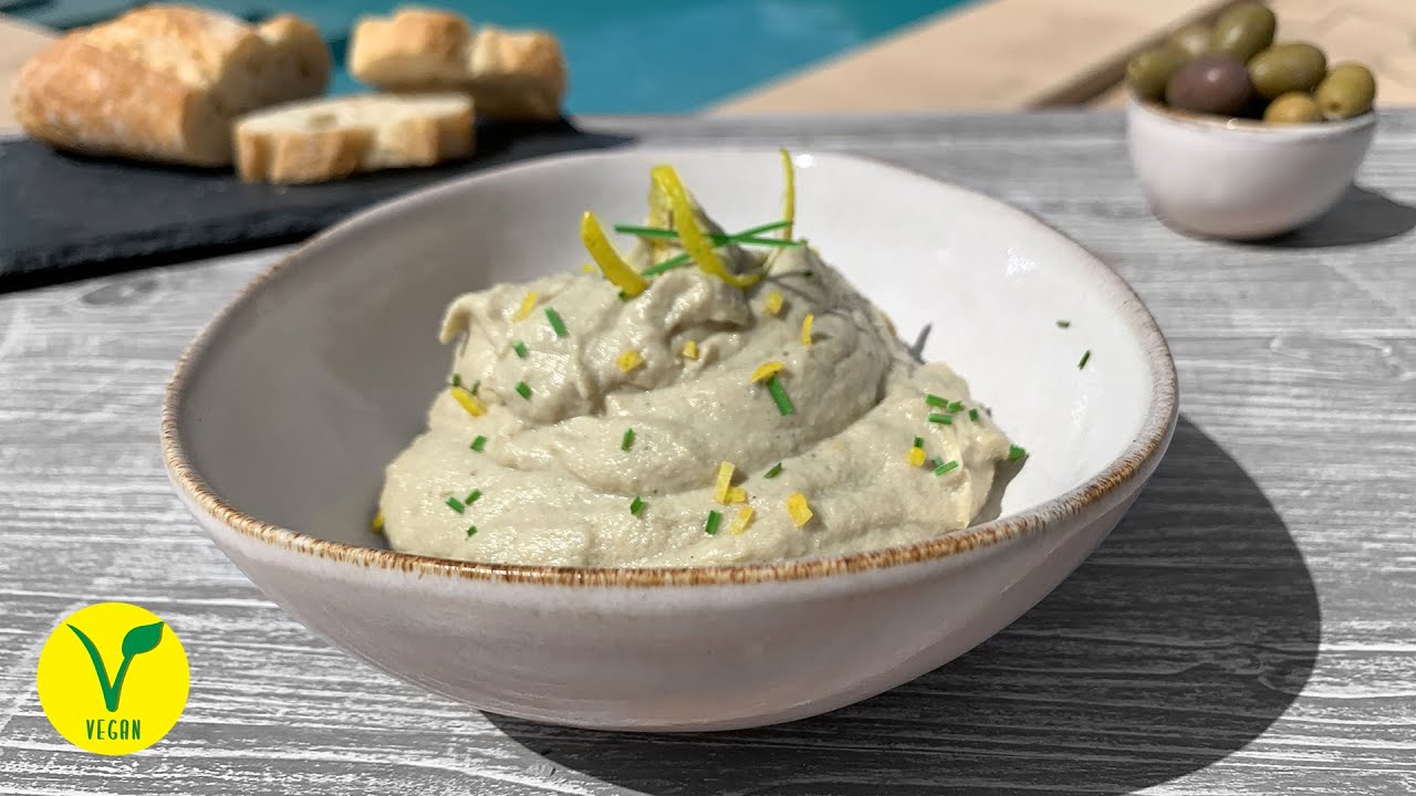 Vegane Tapas - leichte Allioli aus Aubergine - YouTube
