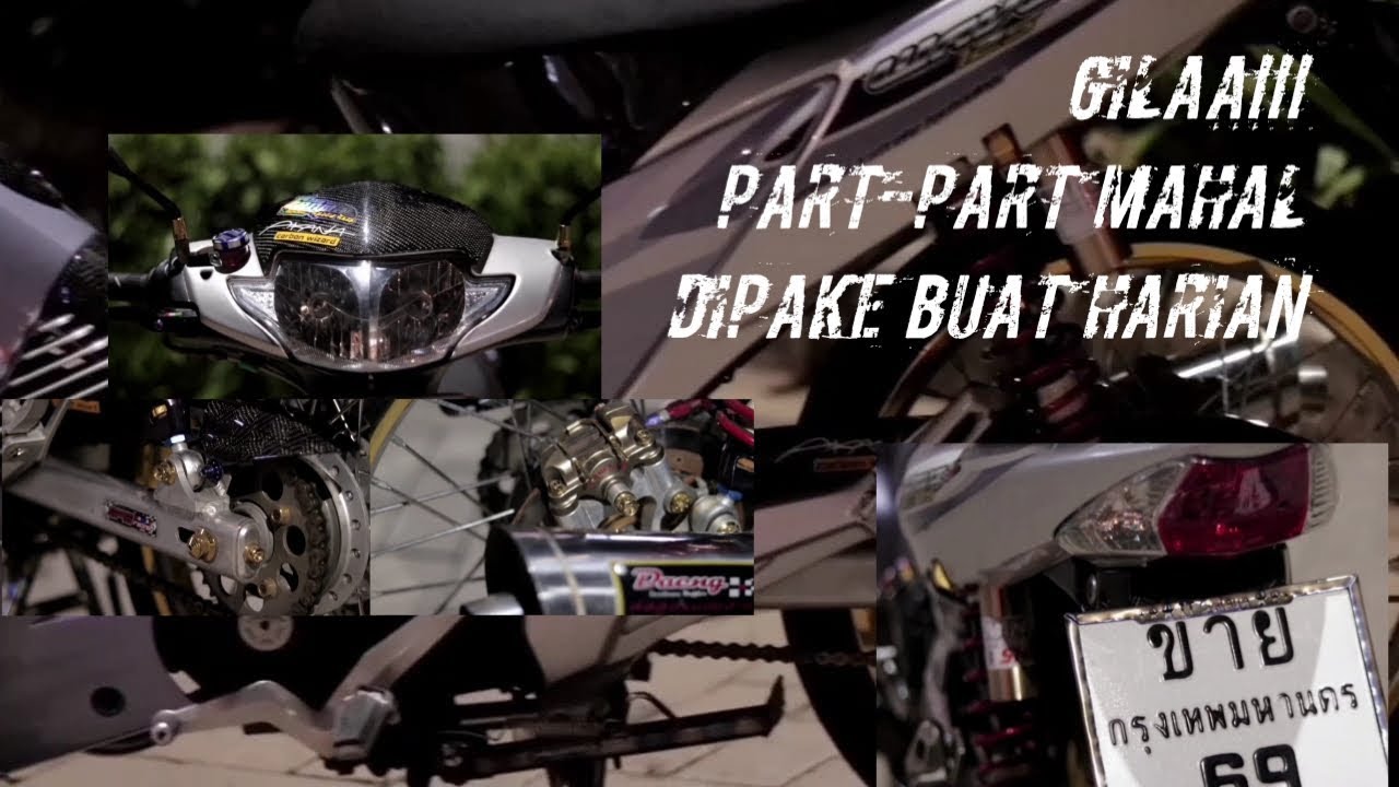 MODIFIKASI HONDA WAVE 125i THAILAND STYLE ll MODIFIKASI HONDA SUPRA X ...