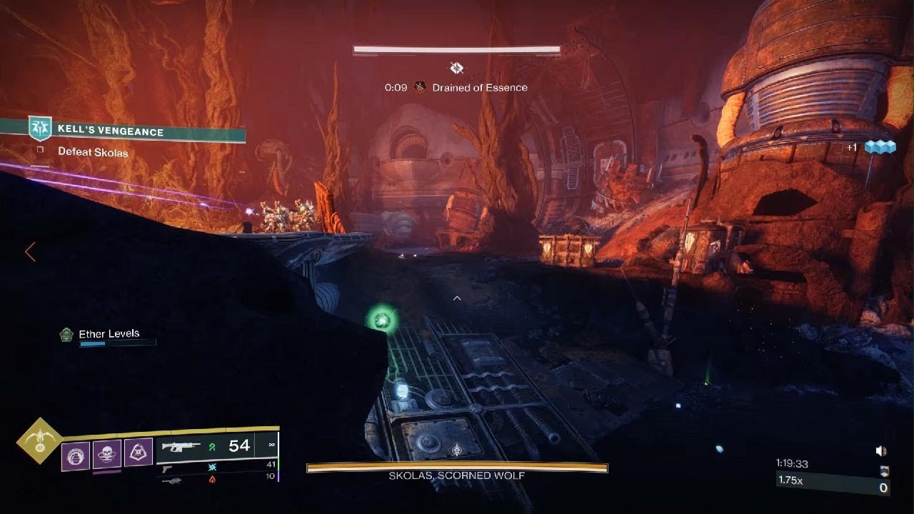 Destiny 2 Kell's Vengeance Skolas Boss Fight - YouTube