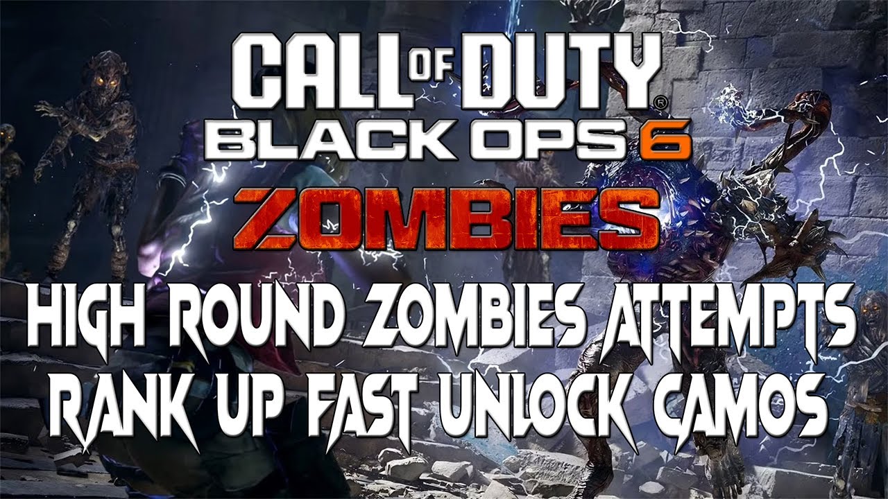 [LIVE] BLACK OPS 6 ZOMBIES THE TOMB HIGH ROUND ATTEMPT!!! - YouTube