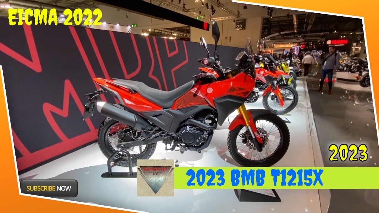 2023 BMB T125X Walkaround EICMA 2022 Fiera MIlano Rho - YouTube