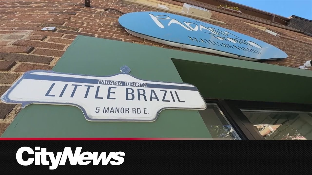 Brazilian community growing in midtown Toronto - YouTube