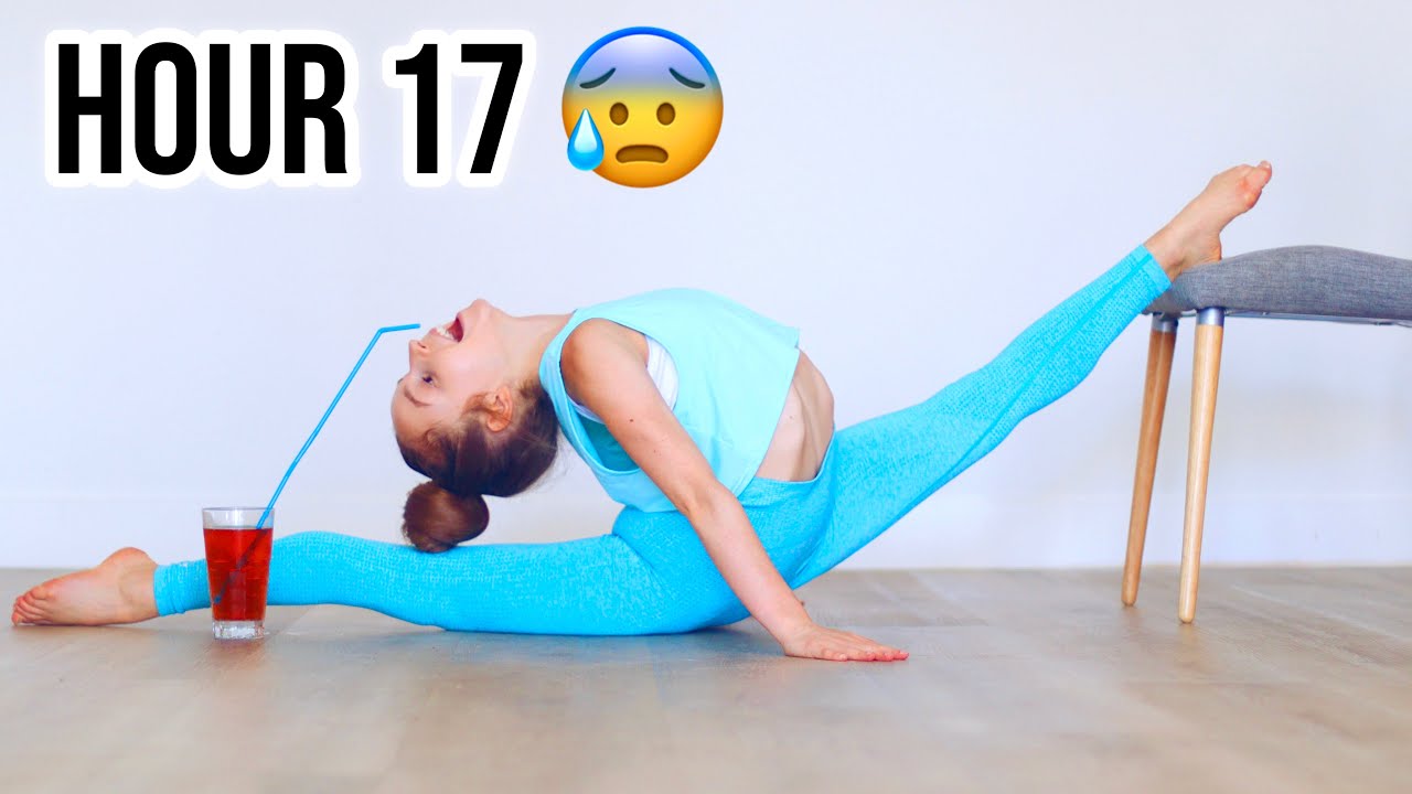 24 HOURS IN THE SPLITS - YouTube