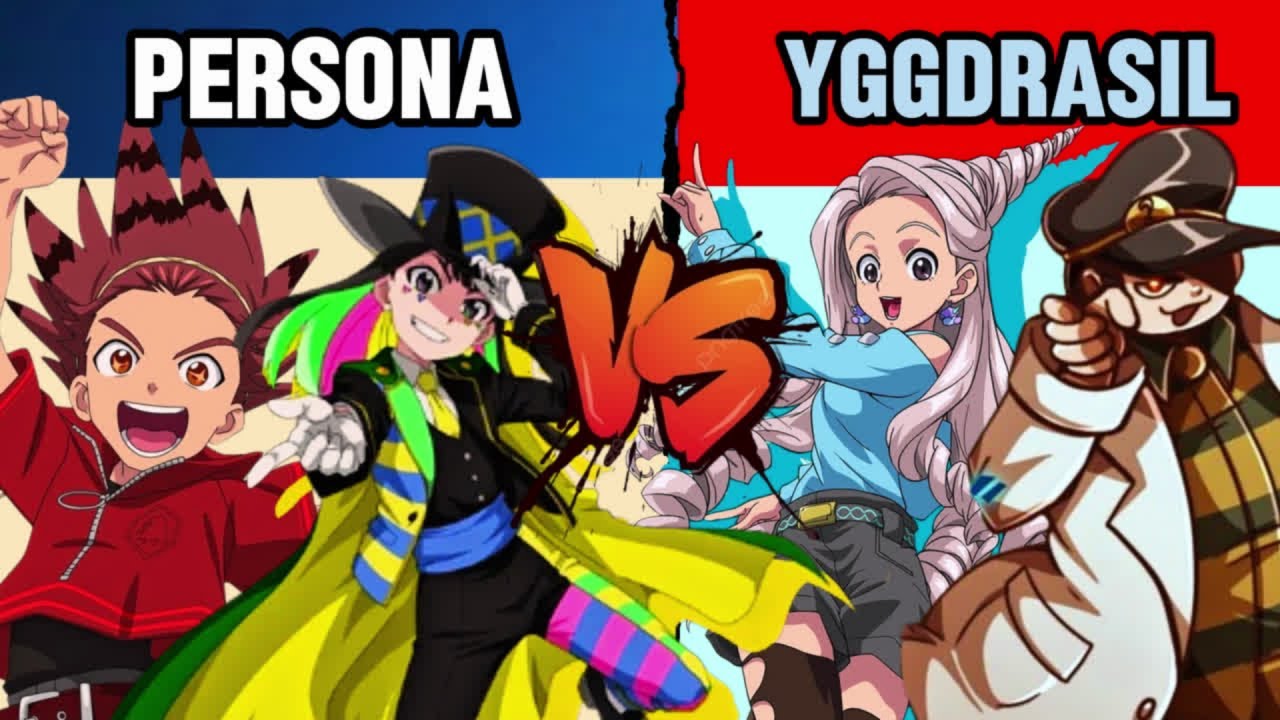 Beyblade X Team Persona vs. Team Yggdrasil in Real Life! - YouTube