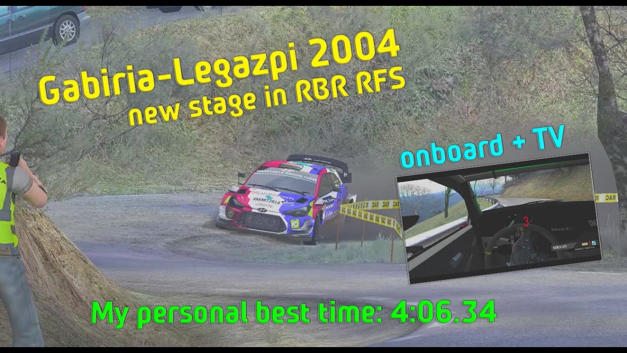 New great stage for RBR - Gabiria Legazpi 2004 - YouTube