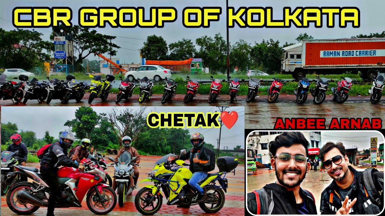 CBR GROUP OF KOLKATA GRAND MEETUP || Meeting anbee arnab|| CBR 250R ...